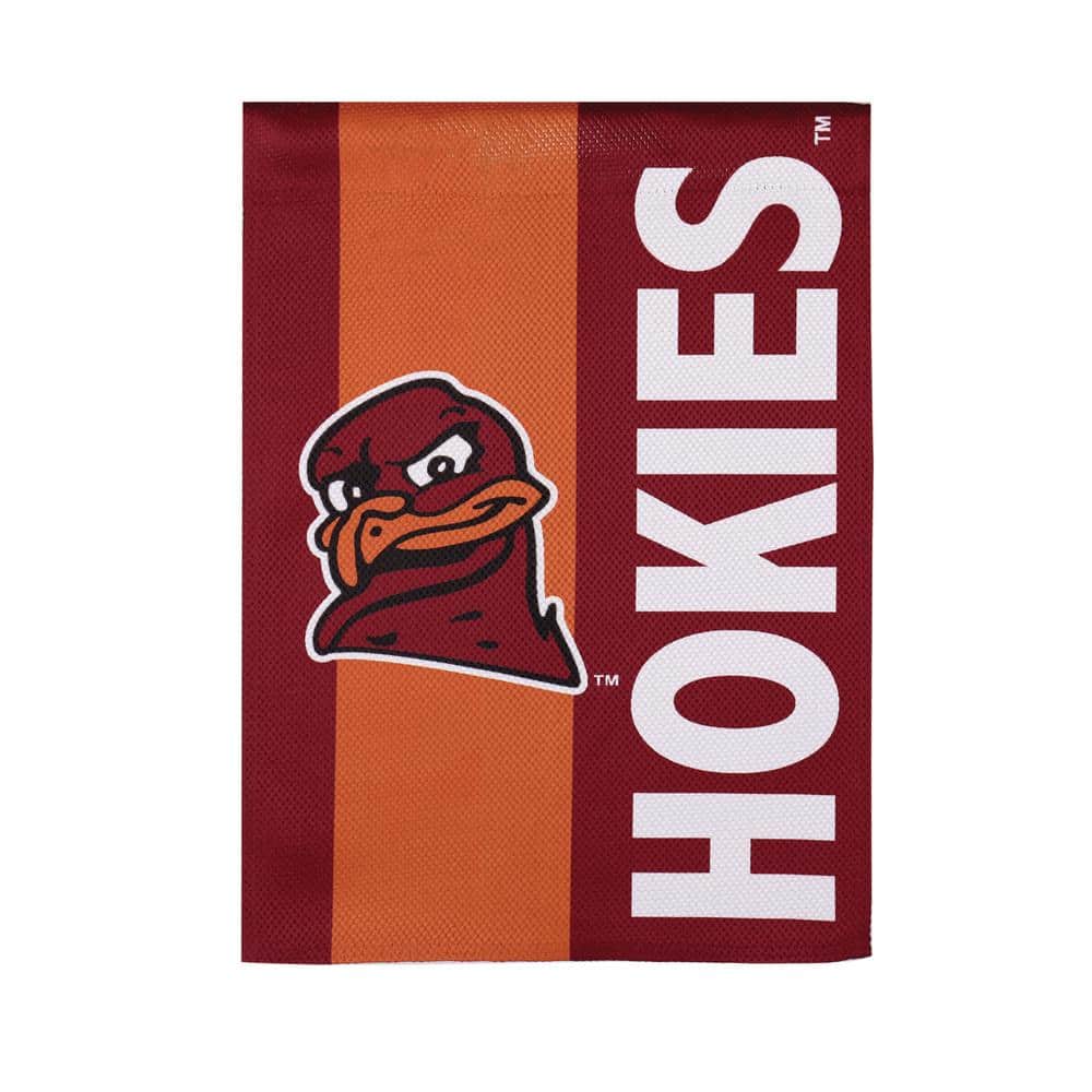 Fan Essentials 12 in. x 18 in. Virginia Tech Garden Flag ZHD14ES903 ...