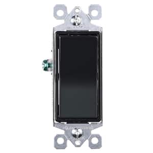 ENERLITES 15 Amp, Single Pole, Decorator/Rocker Light SwitchGray (20 ...