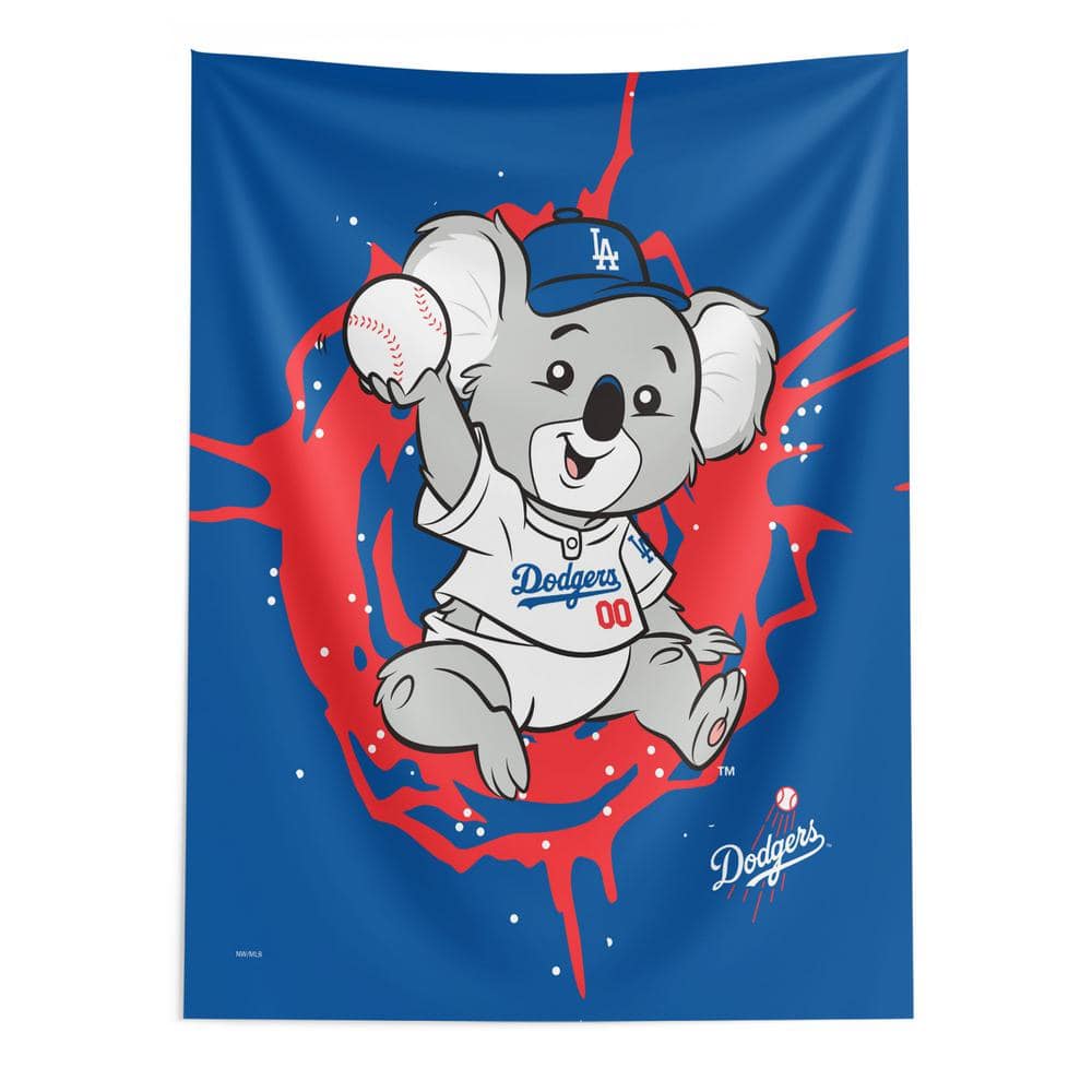 THE NORTHWEST GROUP MLB Dodgers Mascot Printed Wall Hanging ...