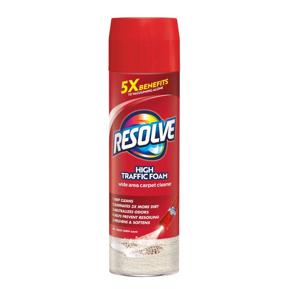 Resolve 22 oz. High Traffic Foam Carpet Cleaner 19200-00706 - The Home ...