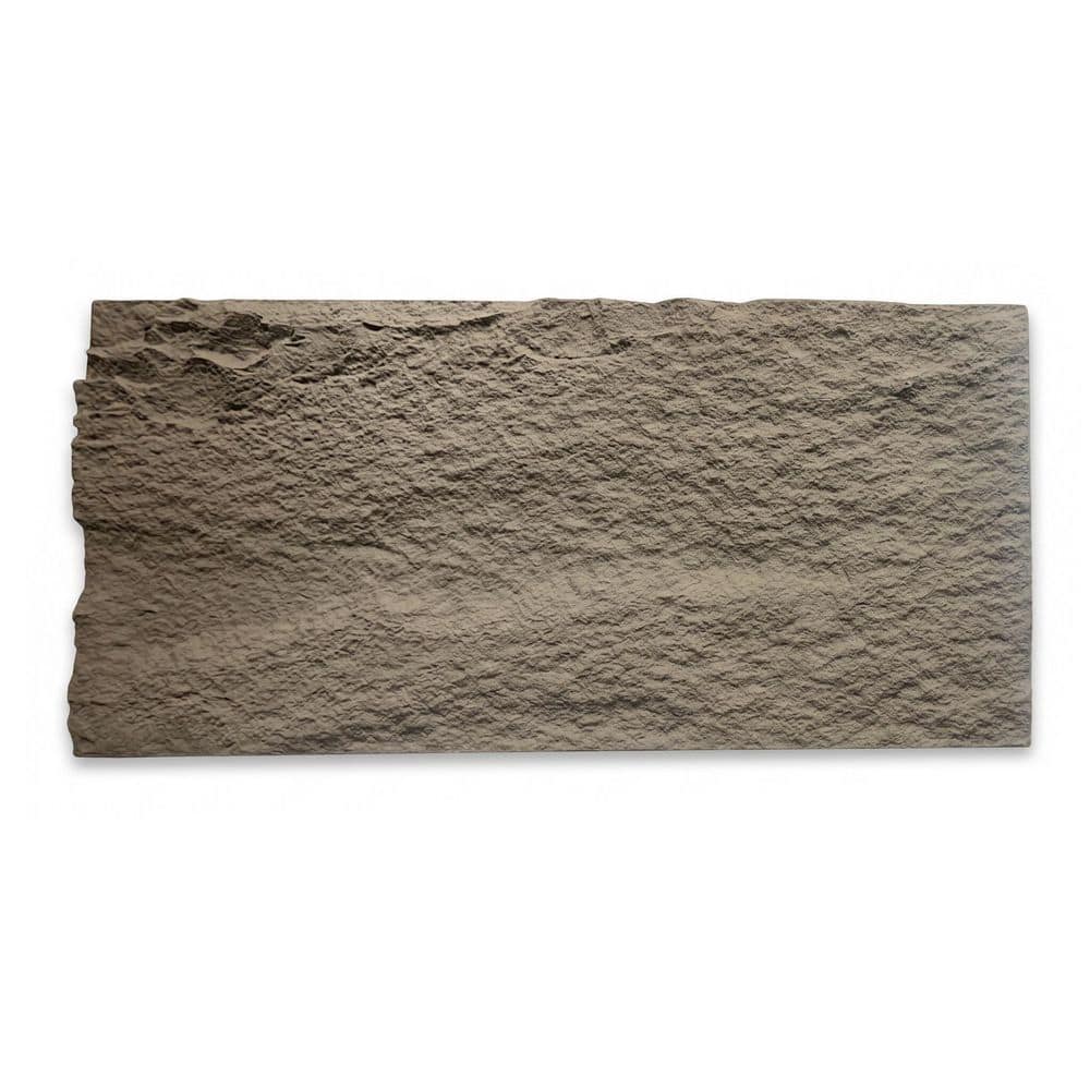 Reviews for FUFU&GAGA 47 in. W x 24 in. L Dark Gray B2 Fire Rated Faux ...