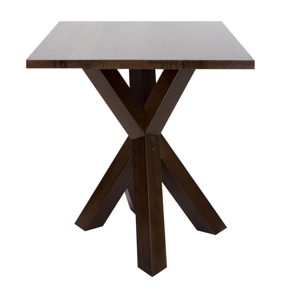 American Trails Ridgefield Natural Thick Solid Walnut Wood Top End ...