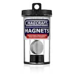 Magcraft Rare Earth 1 in. x 1/16 in. Disc Magnet (6-Pack) NSN0749
