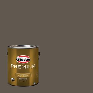 Glidden Essentials 1 gal. PPG1006-7 Metropolis Satin Exterior Paint ...