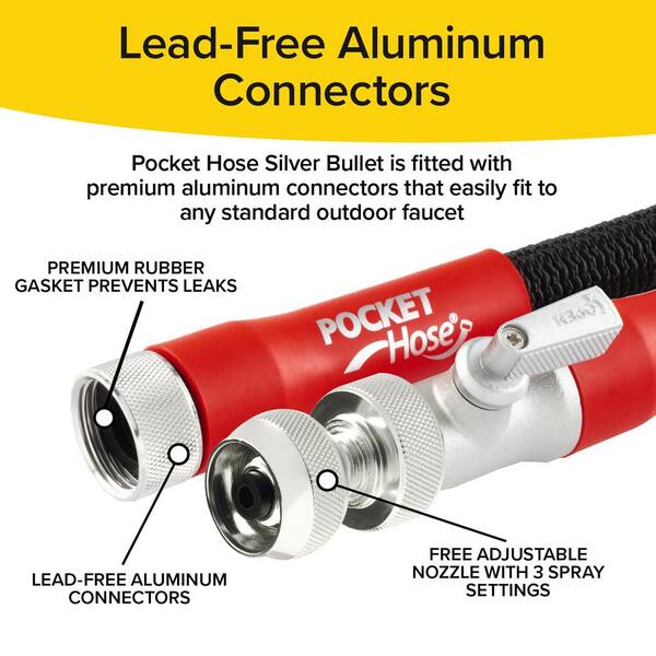Silver bullet pocket hose store
