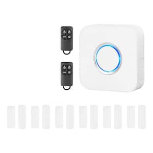 Vrbgify Wireless Battery Operated Door Chime Open Contact Sensor Alarm ...