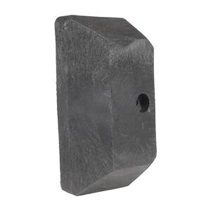 Vestil Guard Rail System Yellow Plastic End Cap GR-H2R-CAP