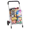 VEVOR Folding Shopping Cart 110 lbs. Maximum Load Capacity Heavy-Duty ...