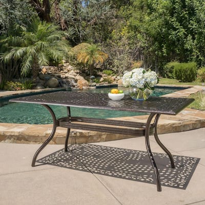 Rectangle - Patio Dining Tables - Patio Tables - The Home Depot