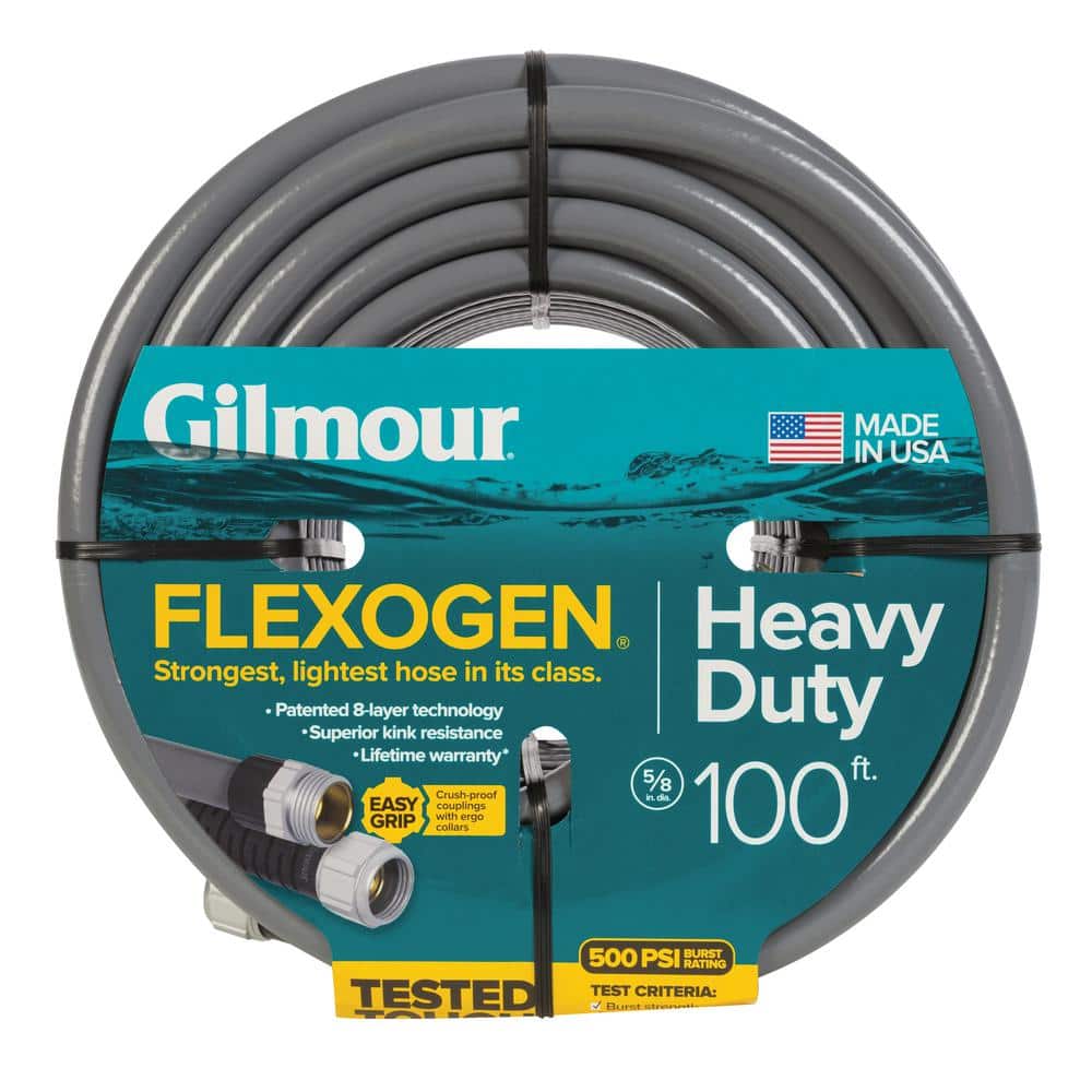 Reviews for Gilmour 5/8 in. Dia x 100 ft. Gray Flexogen Heavy Duty ...