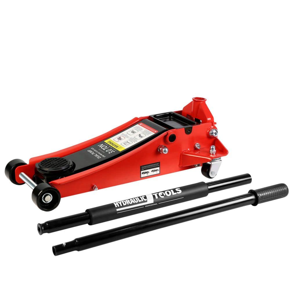 Damodpoy 3-Ton Low-Profile Hydraulic Automatic Jack with Dual-Piston ...