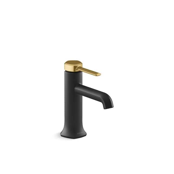 KOHLER Occasion Single-Handle Single Hole Bathroom Faucet in Matte ...