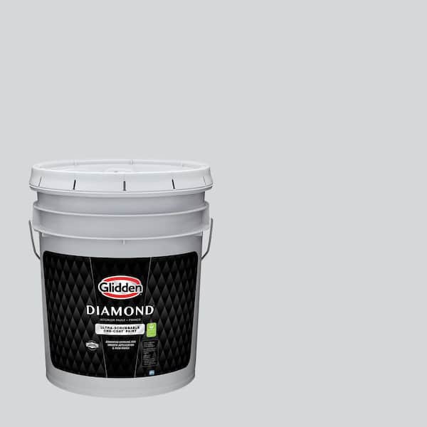 Glidden Diamond 5 gal. PPG0993-1 Peregrine Ultra-Flat Interior Paint ...