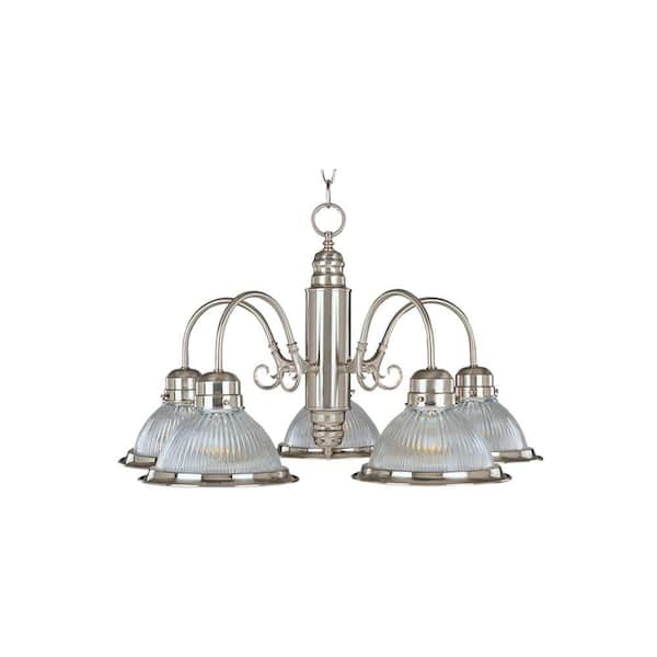 Maxim Lighting Builder Basics-Down Light Chandelier 91195CLSN - The ...