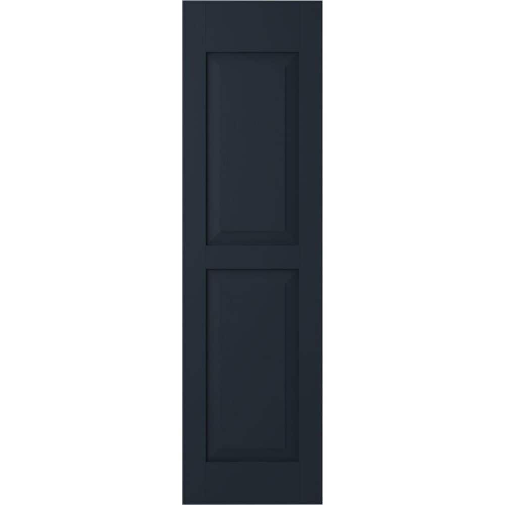 Ekena Millwork 18 in. W x 77 in. H Americraft 2-Equal Flat Panel ...