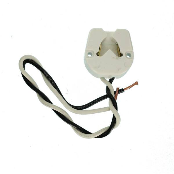 Leviton Lampholder for Medium Bipin Lamps 395-W - The Home Depot