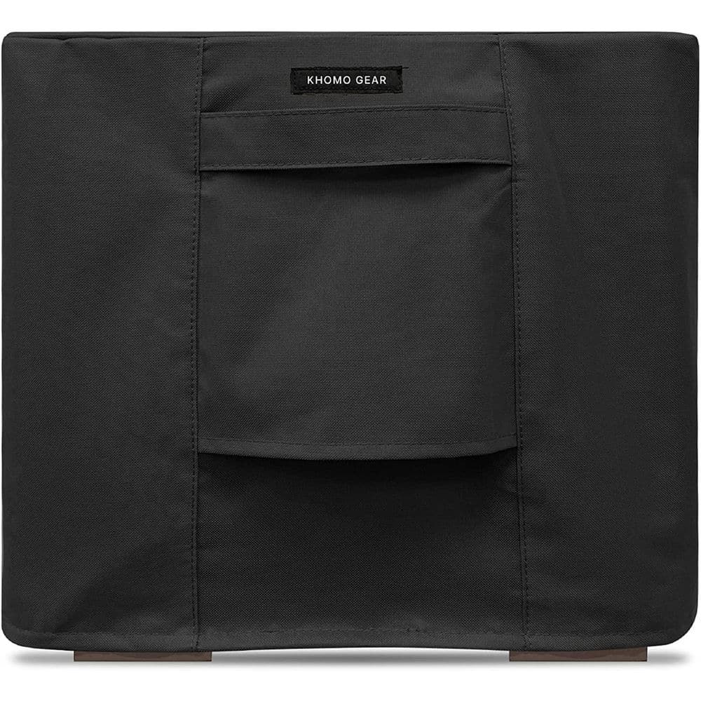 KHOMO GEAR 16 in. x 15 in. x 16 in. Black Square Patio Coffee Table ...