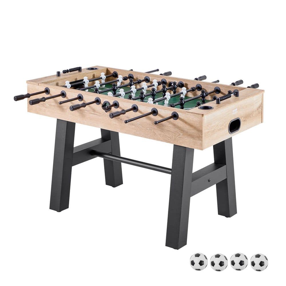 VEVOR Foosball Table, 55 in. Standard Size Table, Indoor Full Size ...