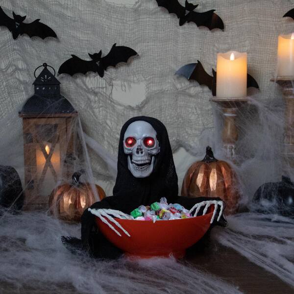 Scary Halloween Candy Bowls Halloween Candy Bowl, Animated Skeleton