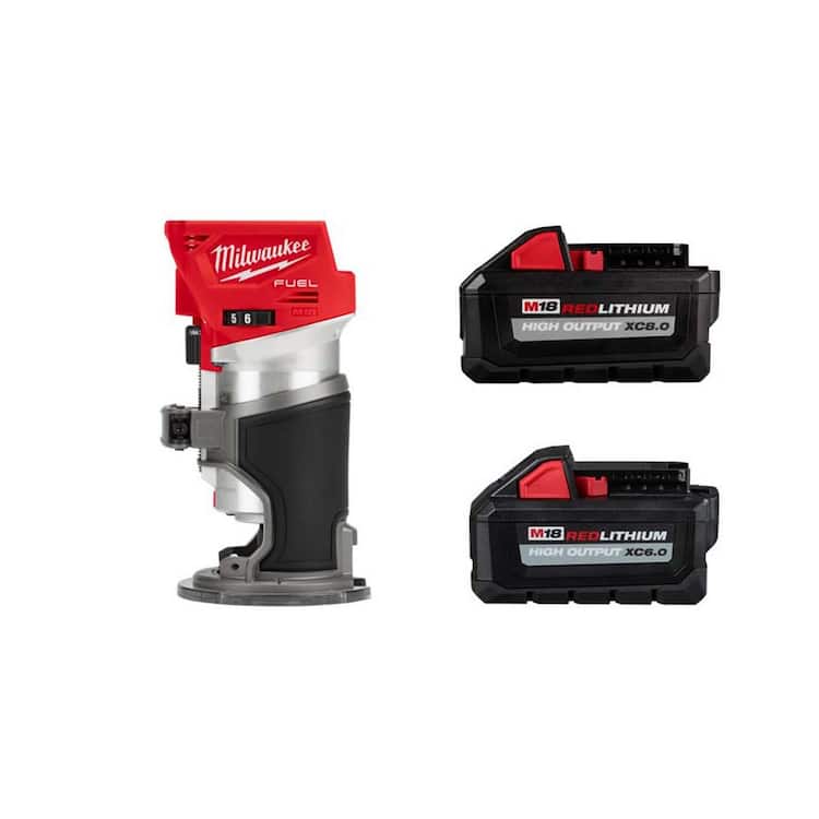 Milwaukee M18 FUEL 18V Lithium-Ion Brushless Cordless Compact Router w ...