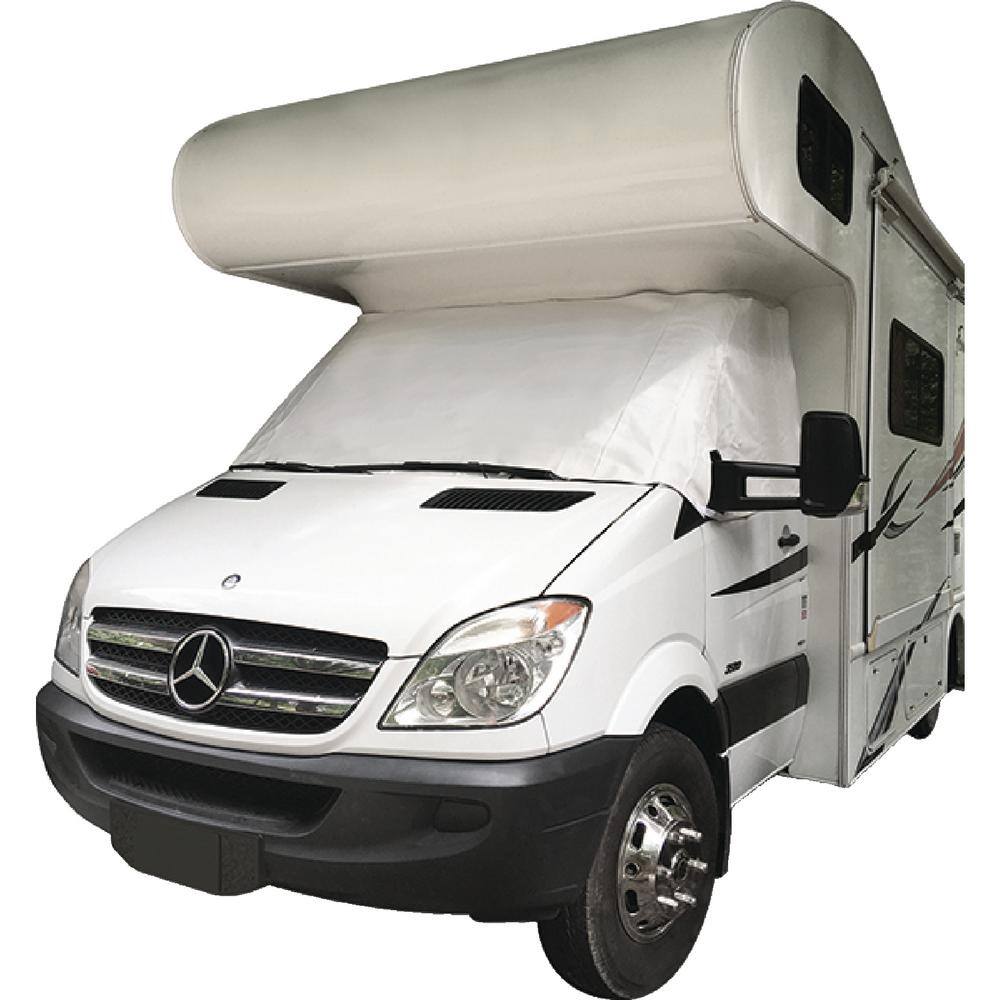 ADCO Class C Windshield Cover For RV, White 2425 - The Home Depot