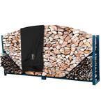 Pleasant Hearth 12 ft. Heavy Duty Firewood Rack with 25-Year Limited ...