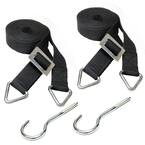 Keeper 8 ft. x 1 in. x 30 lbs. Lashing Strap (2-Pack) 85207