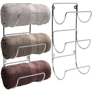 Dyiom Towel Bars Freely Retractable 17-31 Inches Bathroom Towel Rack ...