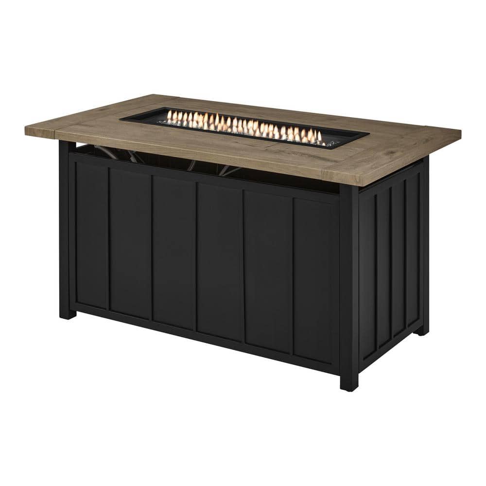 Home Decorators Collection Wenmare 25.98 in. W 40000 Btu Brown Steel ...