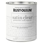 Rust-Oleum 1 Qt. Clear Decorative Wall Top Coat (2-Pack)-321312 - The ...
