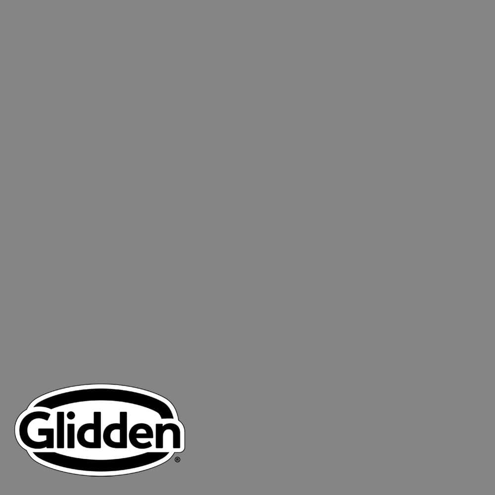 Glidden Premium 5 gal. #PPG1001-5 Dover Gray Flat Exterior Latex Paint ...