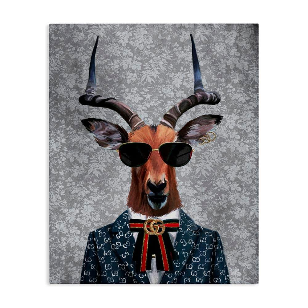 Stupell Industries Fashion Forward Antelope by Svetlana Aleynikova ...