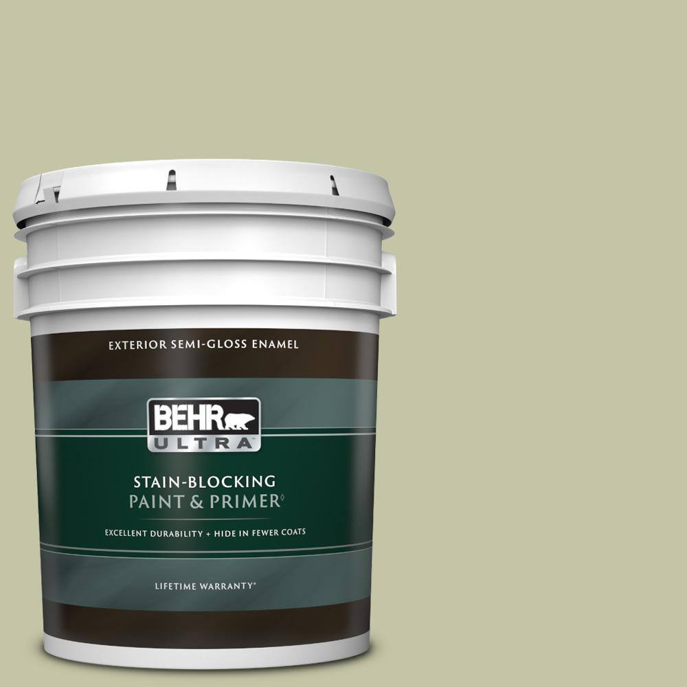 Have a question about BEHR ULTRA 5 gal. #S360-3 Balance Green Semi ...