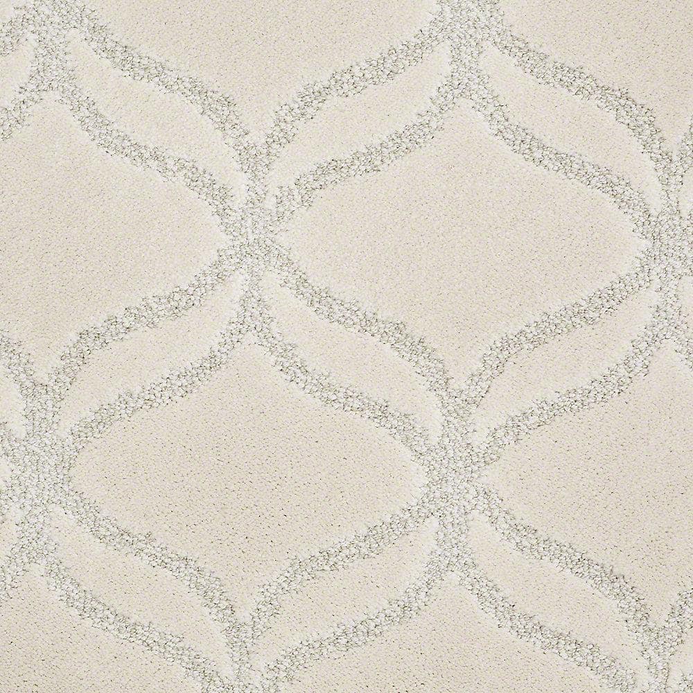 Lifeproof Kensington - Barn Owl - Beige 42.1 oz. Nylon Pattern Carpet ...