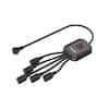 Husky 3 ft. 5-Outlet Power Squid Adapter Extension Cord, Black YLPT-159 ...