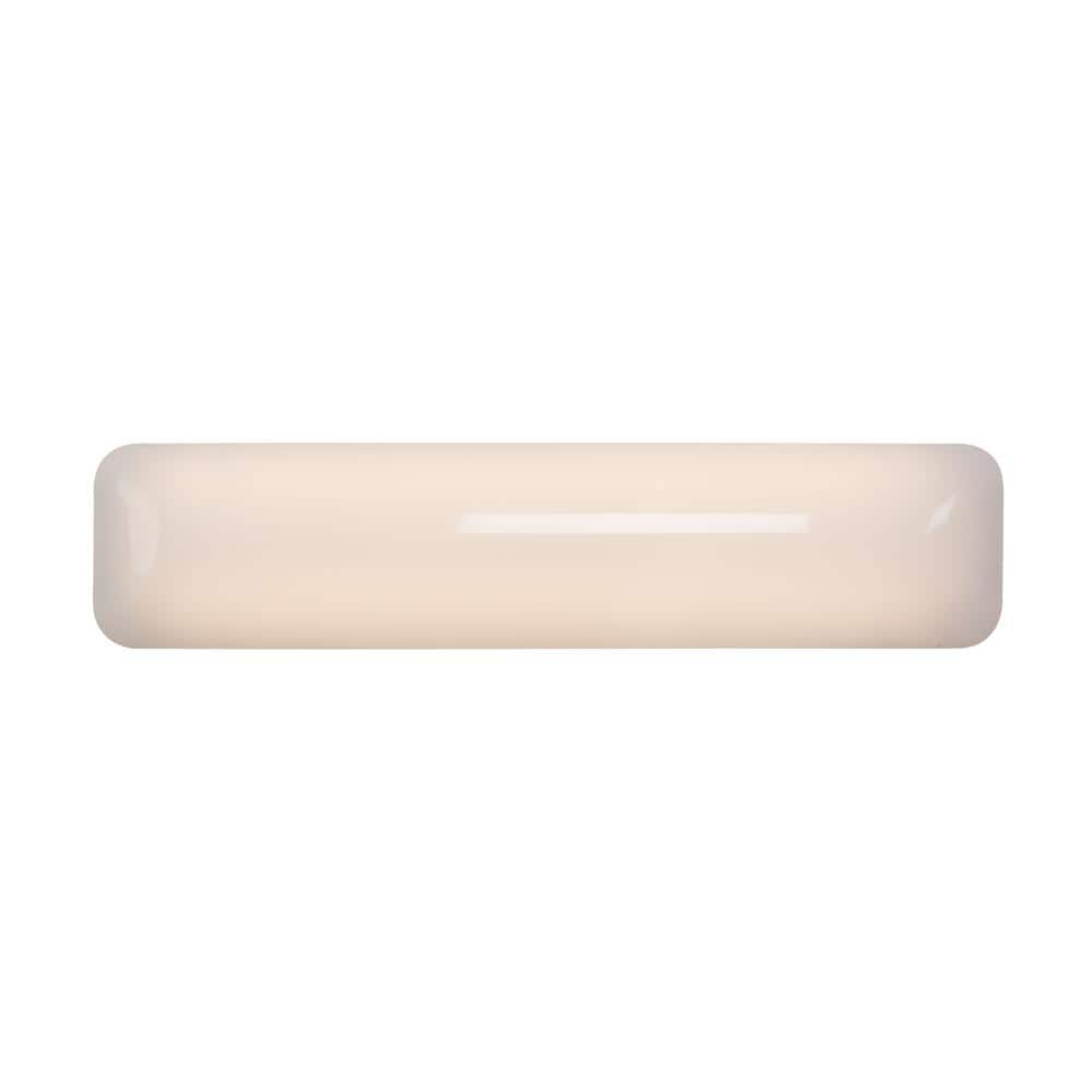 Yosemite Home Decor 2-Light White Fluorescent Overhead Puff Light ...