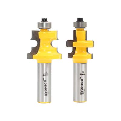 Yonico Tongue and Groove Flooring Up to 1-1/8 in. Stock 1/2 in. Shank ...