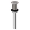 VIGO Vessel Bathroom Sink Drain in Brushed Nickel VG07001BN - The Home ...