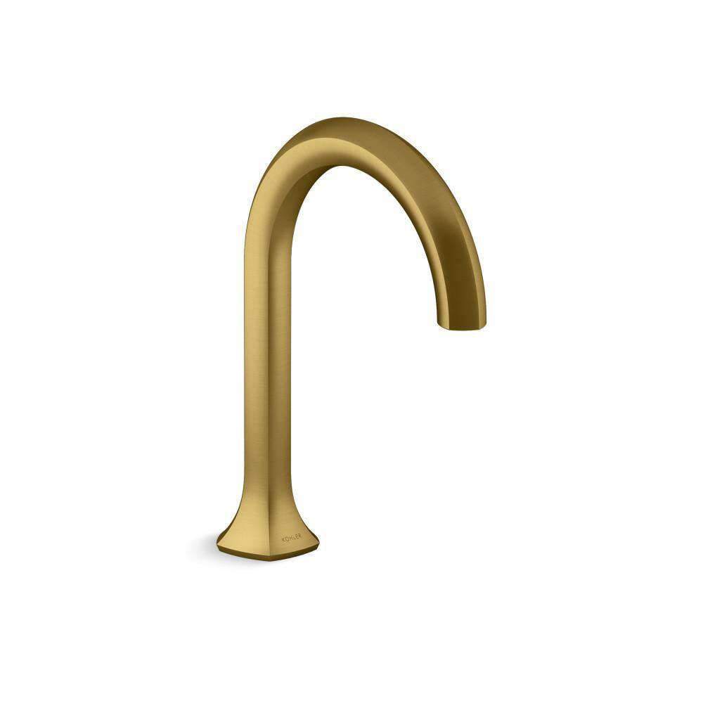 KOHLER Occasion Deck-Mount Bath Spout with Cane Design in Vibrant ...