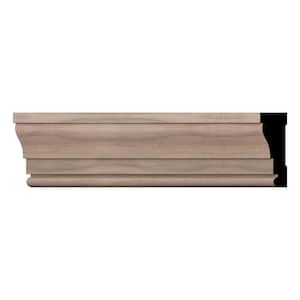 Ekena Millwork WM376 0.69 in. D x 2.25 in. W x 96 in. L Wood (Poplar ...
