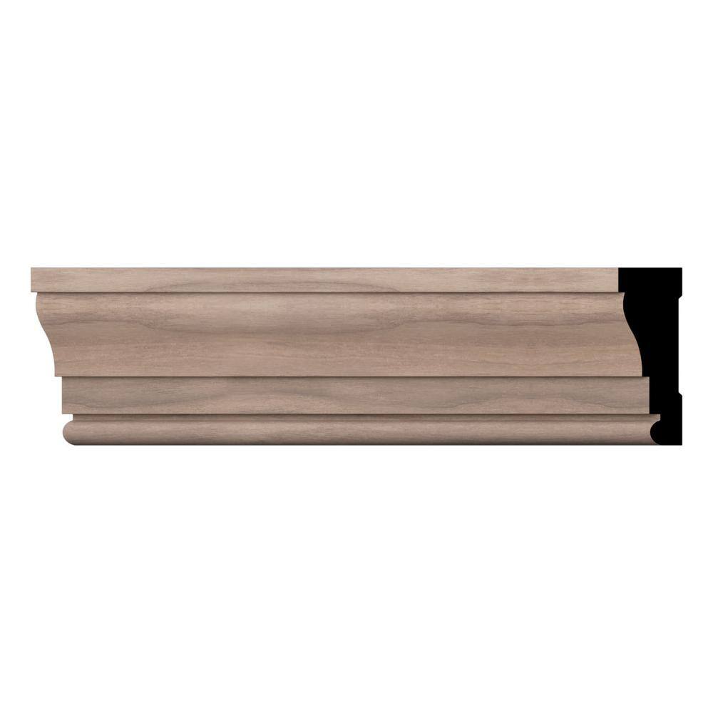 Ekena Millwork WM376 0.69 in. D x 2.25 in. W x 96 in. L Wood (Walnut ...