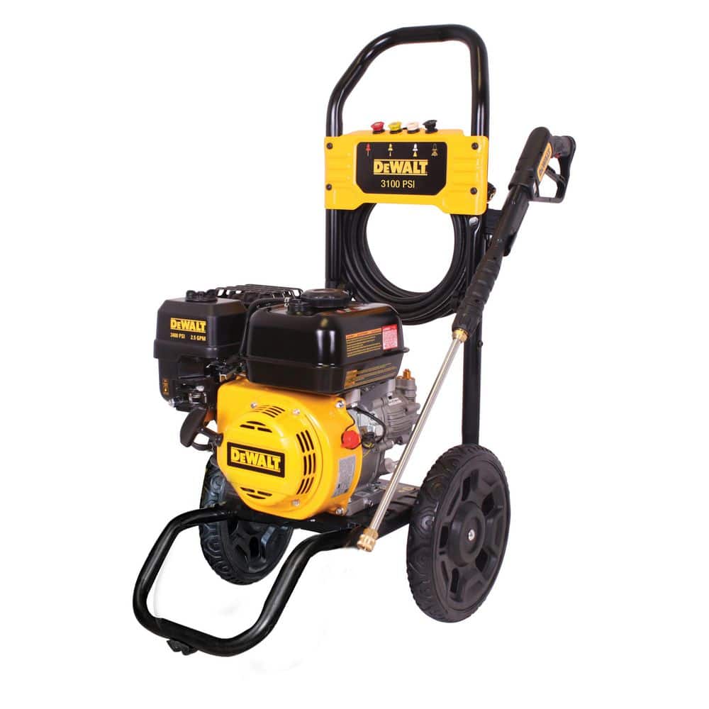 DEWALT 3100 PSI 2.3 GPM Cold Water Gas Pressure Washer with 163cc ...