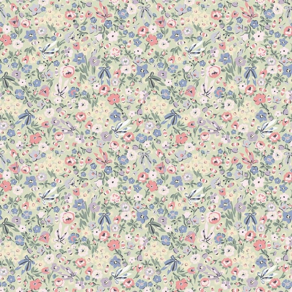 Cath Kidston Harmony Ditsy Sage 145323 - The Home Depot