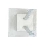 12 in. x 16 in. x 16 in. Concrete Pillar Block with 2 FHA18 Straps N/A