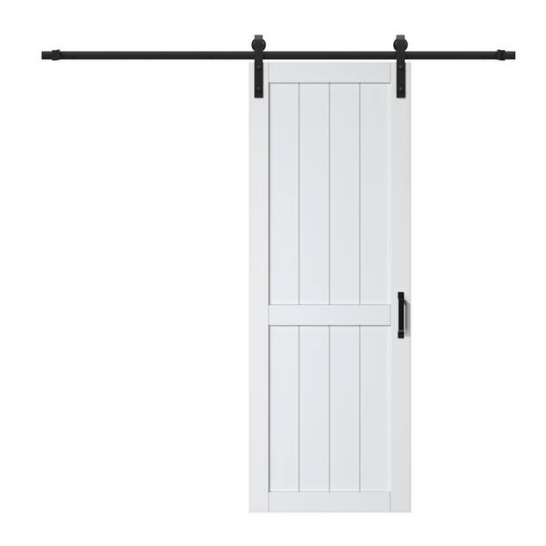 Reviews for ARK DESIGN 30 in. x 84 in. White Paneled H Style White ...