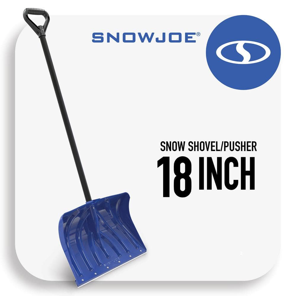 Snow Joe 51 in. Polypropylene Handle Steel Snow Shovel/Pusher SNJ18PM ...