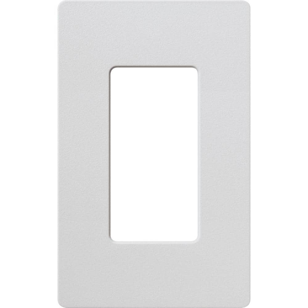 Lutron Claro 1 Gang Wall Plate for Decorator/Rocker Switches, Satin ...