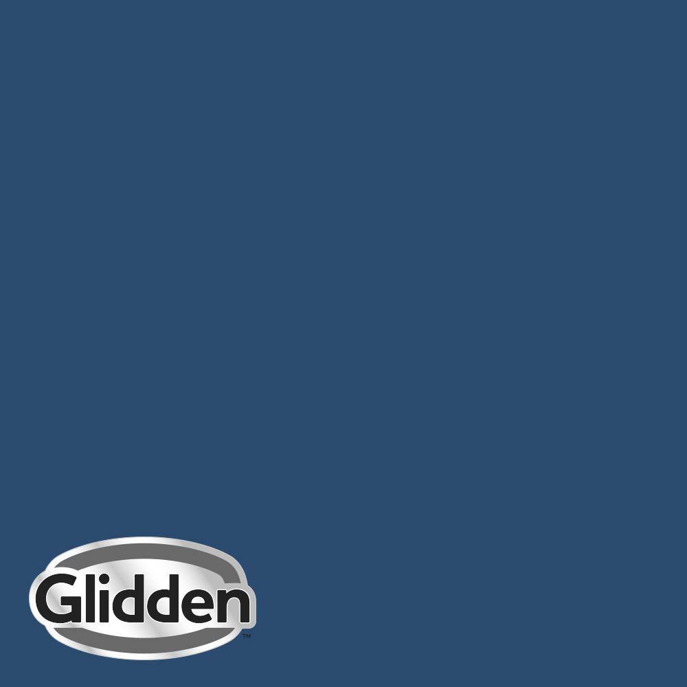 Glidden Premium 1 qt. Blue Tang PPG1160-7 High Gloss Interior/Exterior ...