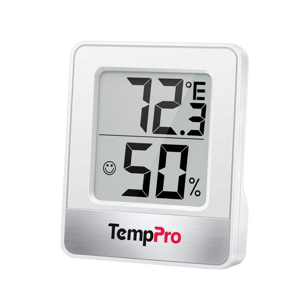 TempPro TP49W Indoor thermometer Humidity Temperature Gauge Monitor ...