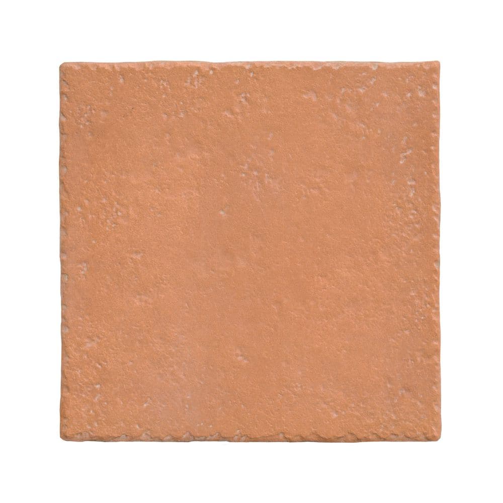 MSI Tuscan Ember 10 in. x 10 in. Terracotta Look Matte Porcelain Brick ...